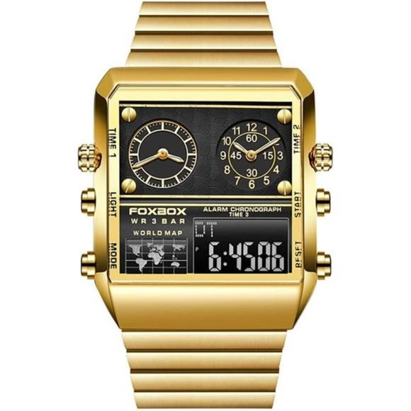 Accessories | New Gold Luxury Digital Watch | Poshmark